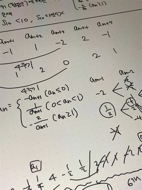 수학 풀이 노트와 개념 정리 노트 관리 하지윤 숨고 숨은고수