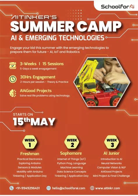 Ppt Summer Camp For Robotics Powerpoint Presentation Free Download