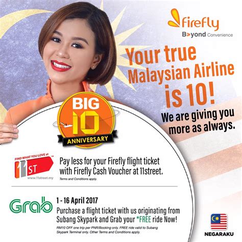 Firefly Airlines Rm100 Cash Voucher For Rm83 17 Discount 11street