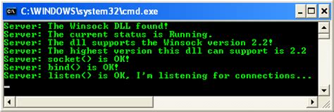 The Tcp Sender And Client Program Example For Winsock Programming