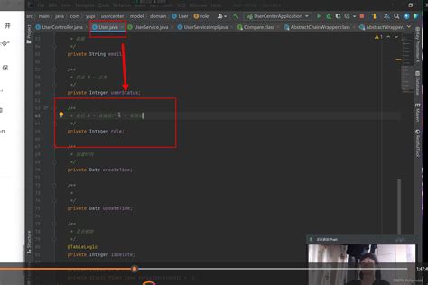 第三节课功能 开发后端用户的管理接口 min 用户的查询 状态更改 开始 本人
