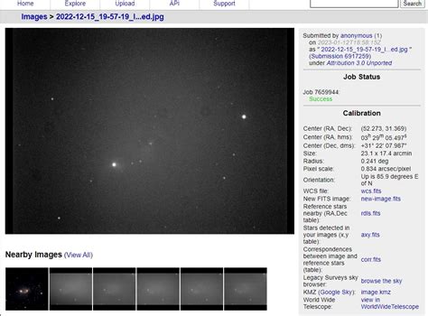 Unable To Solve Image Different Coordinates In Header Beginning Deep Sky Imaging Cloudy Nights