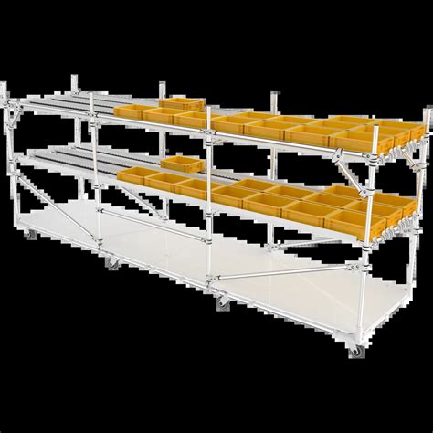 2 Levels Conveyor With Storage