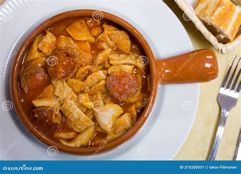 Callos Traditional Spanish Stew Stock Image Image Of Authentic