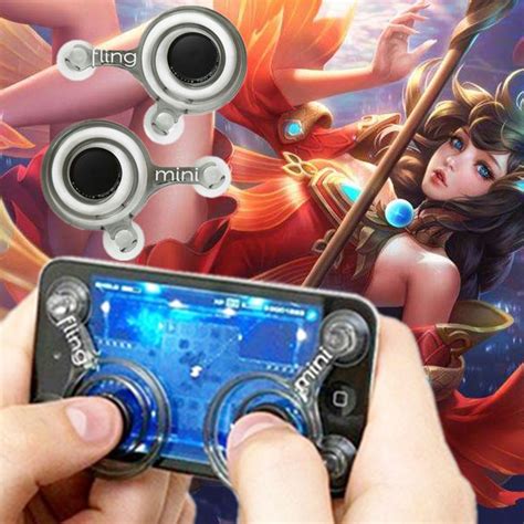 Jual FM P FLING MINI JOYSTIK MOBILE Dual Analog Joystick For Smartphone Gaming Shopee Indonesia