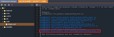 Enabling Custom Apache Server Modules For PHP Sites Virtuozzo