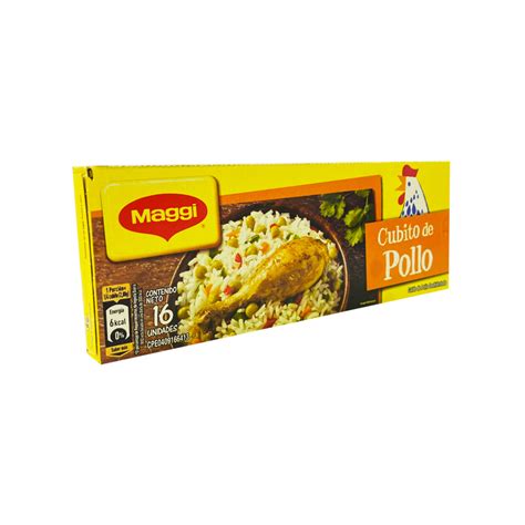 Cubito De Pollo 16 Unidades 184gr Maggi Gran Feria Pzo