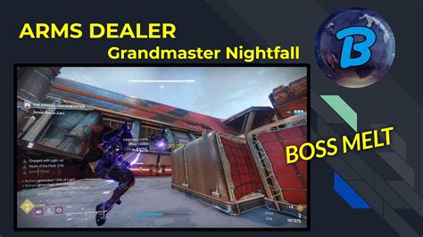 Arms Dealer Grandmaster Nightfall BOSS MELT Platinum Rewards