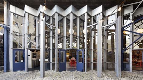 Gundry Ducker Creates Concertina Facade For Camden Town Brewery
