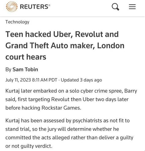 Alleged Gta 6 Hackers Identity Finally Revealed Everything We Know So Far