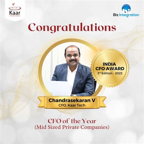 Kaar Tech On Linkedin Kaartech Cfo Awards Recognitions Finance