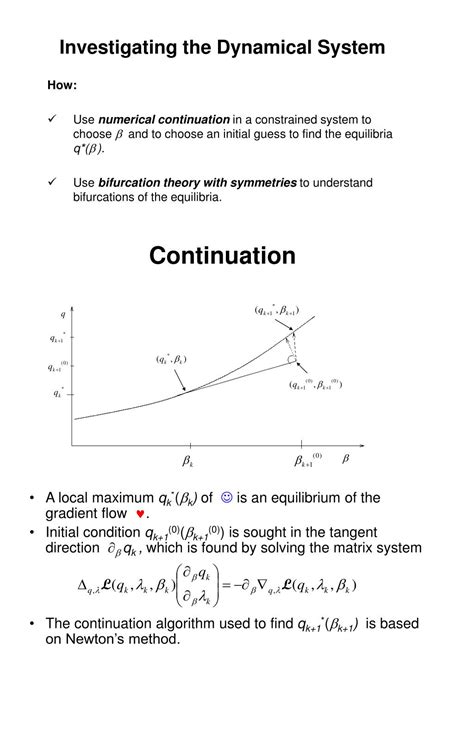 Ppt We Use Numerical Continuation Bifurcation Theory With Symmetries