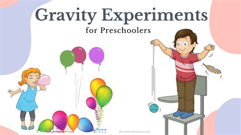 7 Fun Gravity Experiments For Preschoolers Number Dyslexia