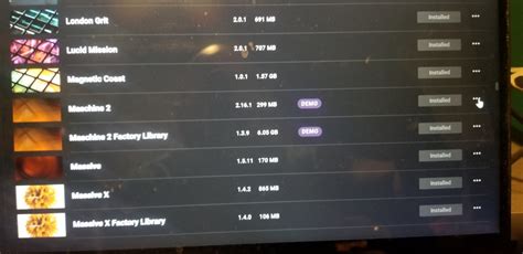 Maschine And Factory Library Stuck In Demo Community