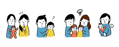 피곤한 어머니 개념 스트레스를 받은 젊은 어머니는 아기를 안고 있습니다 엄마의 우울증 산후 우울증의 그림 도움이 필요한