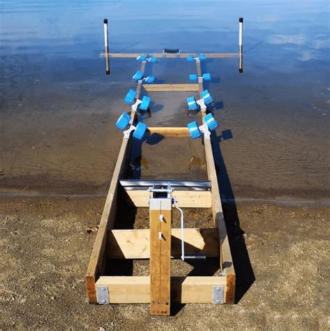 Boat Ramp Kit For Craft Up To 2500 Lbs In Blue The Home Depot Exclusive