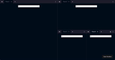 Demo Dockview Codesandbox Demo Dockview Codesandbox