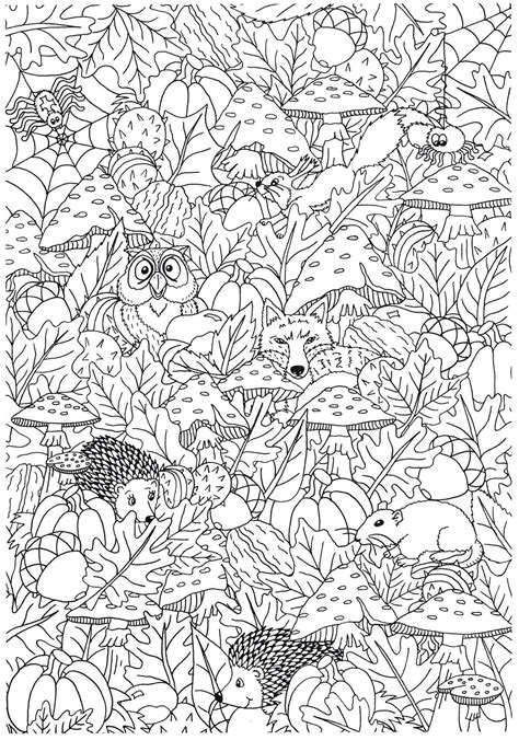 Wald Ausmalbild Gratis Ausdrucken Ausmalen Artus Art Vrogue Co