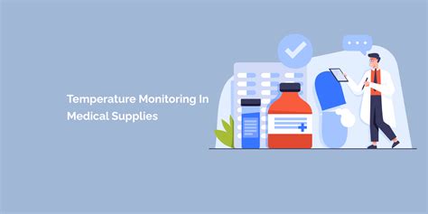 Temperature Monitoring In Medical Supplies Tempcube
