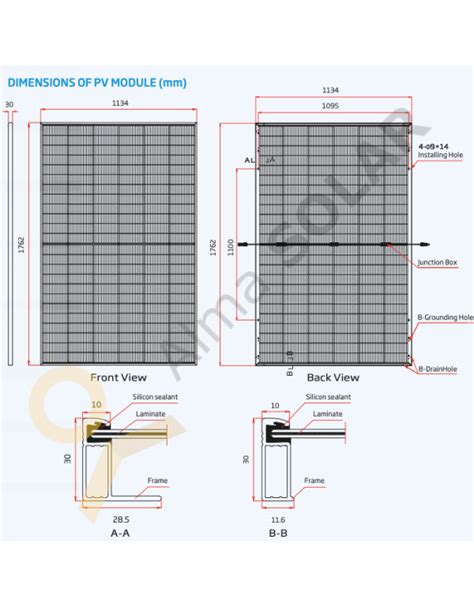 Trina Solar Panel 440w Vertex S Mono Alma Solar® Nr 1 Of Online