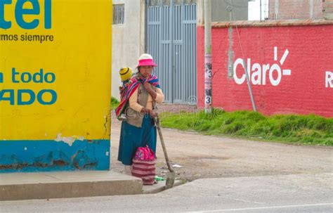 Bolivian Cholita Women Editorial Photography Image Of Dress