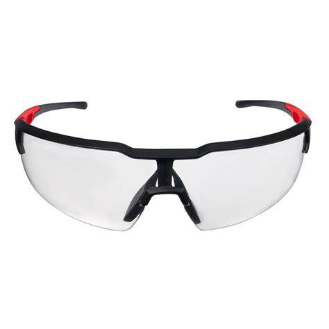 Milwaukee Tool Safety Glasses With Clear Anti Fog Lenses The Home