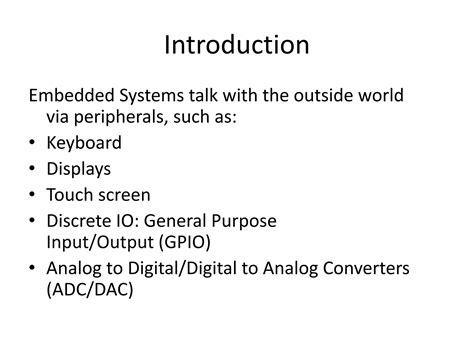 Input Output Interfaces Pptx