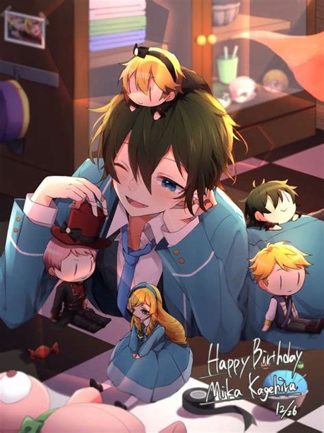 宗くんの誕生日の2ヶ月後設定で描きました。 斎宮宗誕生日→memberillustphp
