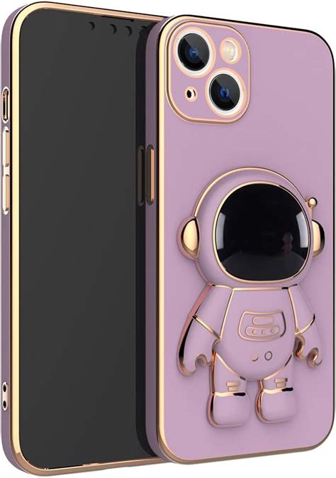 ESTTO 6D Hidden Astronaut Hülle für iPhone 13 mit Stand Astronaut