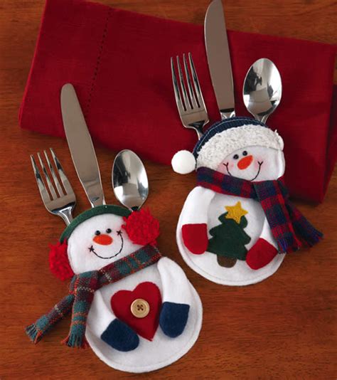 15 Porta Talher De Natal Para Enfeitar Sua Mesa Neste Fim De Ano