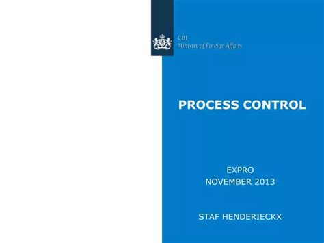 PPT PROCESS CONTROL PowerPoint Presentation Free Download ID 5703708