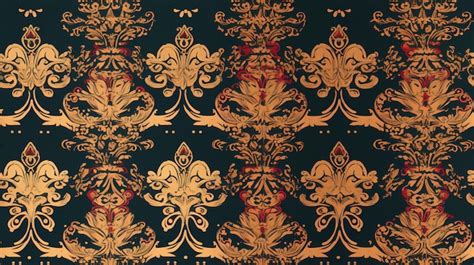 Premium Ai Image Royalty Pattern Wallpaper