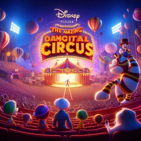 Pixars The Amazing Digital Circus Ai Poster 3 By Thedankboi69 On