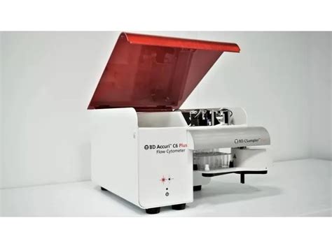 Bd Accuri C6 Plus Flow Cytometer 2 Laser 4 Color Wc Sampler