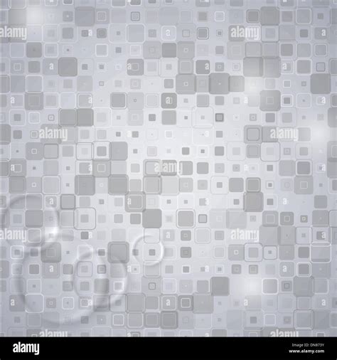 Abstract Technical Geometric Square Background Stock Vector Image And Art