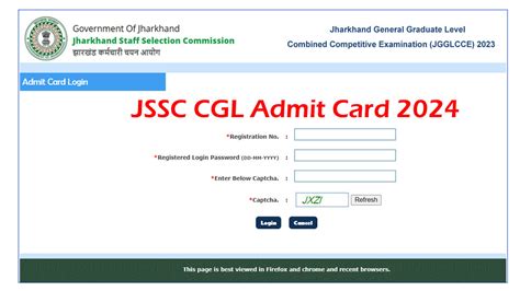 Jssc Cgl Exam Admit Card 2024 Link Archives All Jobs For You