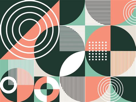 Geometric Abstract Pattern Version 2