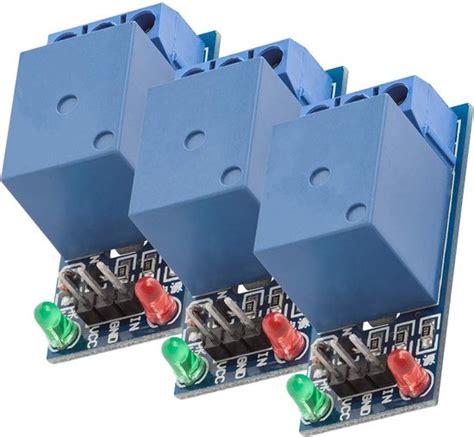 Azdelivery 3 X 1 Relay 5v Kf 301 Module Low Level Trigger Compatibel