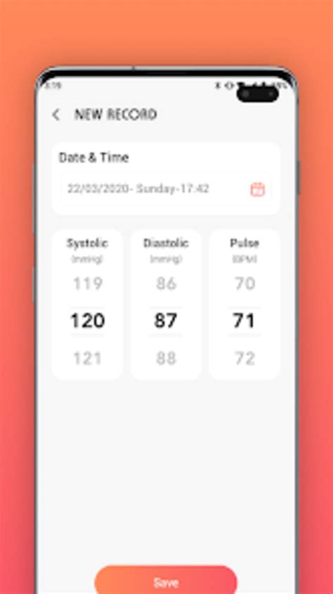 Blood Pressure Notesrecord Pour Android Télécharger