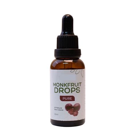 Monk Fruit Drops 30ml The Vegan Grocer Ph
