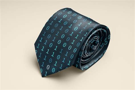Computer Binary Code Tie T For Him Computer Science T For