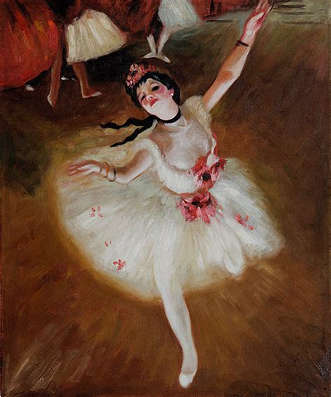 Star Dancer On Stage By Edgar Degas For Sale Jacky Gallery Oil