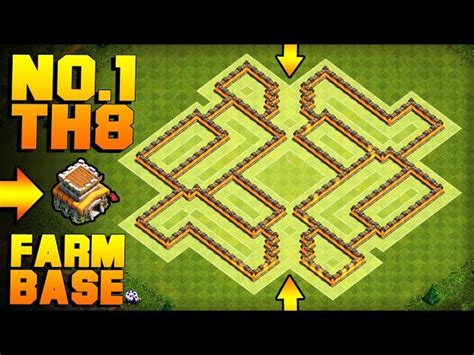 Best Town Hall Level 8 Farming Base