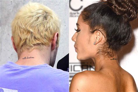 Pete Davidson Alters Ariana Grande Inspired Neck Tattoo