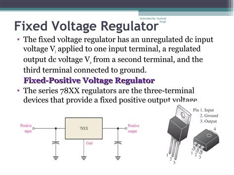 Voltage Regulators Ppt Ppt