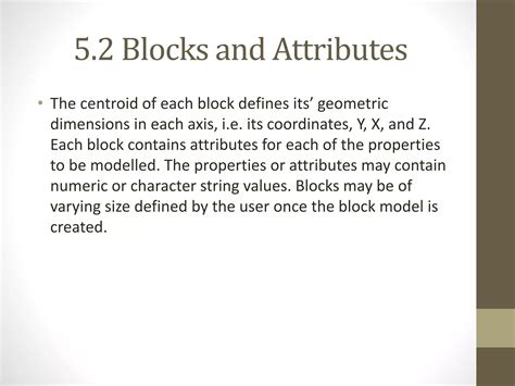 Block Modeling Using Surpac Pptx Databases Computer Software And
