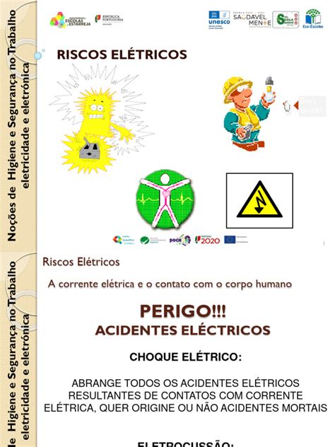 Riscos Eléctricos Pdf Fiação Elétrica Eletricidade