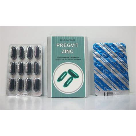Pregvit Zinc 42mg Capsule Rosheta