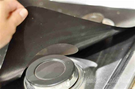 Diy Gas Stove Splash Guard Liner Lamberts Lately
