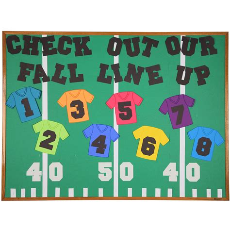 Create This Football Themed Back To School Bulletin Board Using Dies